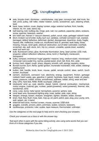 english-for-special-purposes-engineering-vocabulary-list-dictation ...