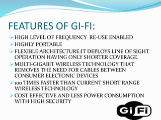 GI-FI TECHNOLOGY-THE FUTURE TECHNOLOGY | PPT