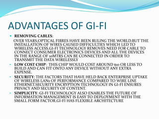 GI-FI TECHNOLOGY-THE FUTURE TECHNOLOGY | PPT