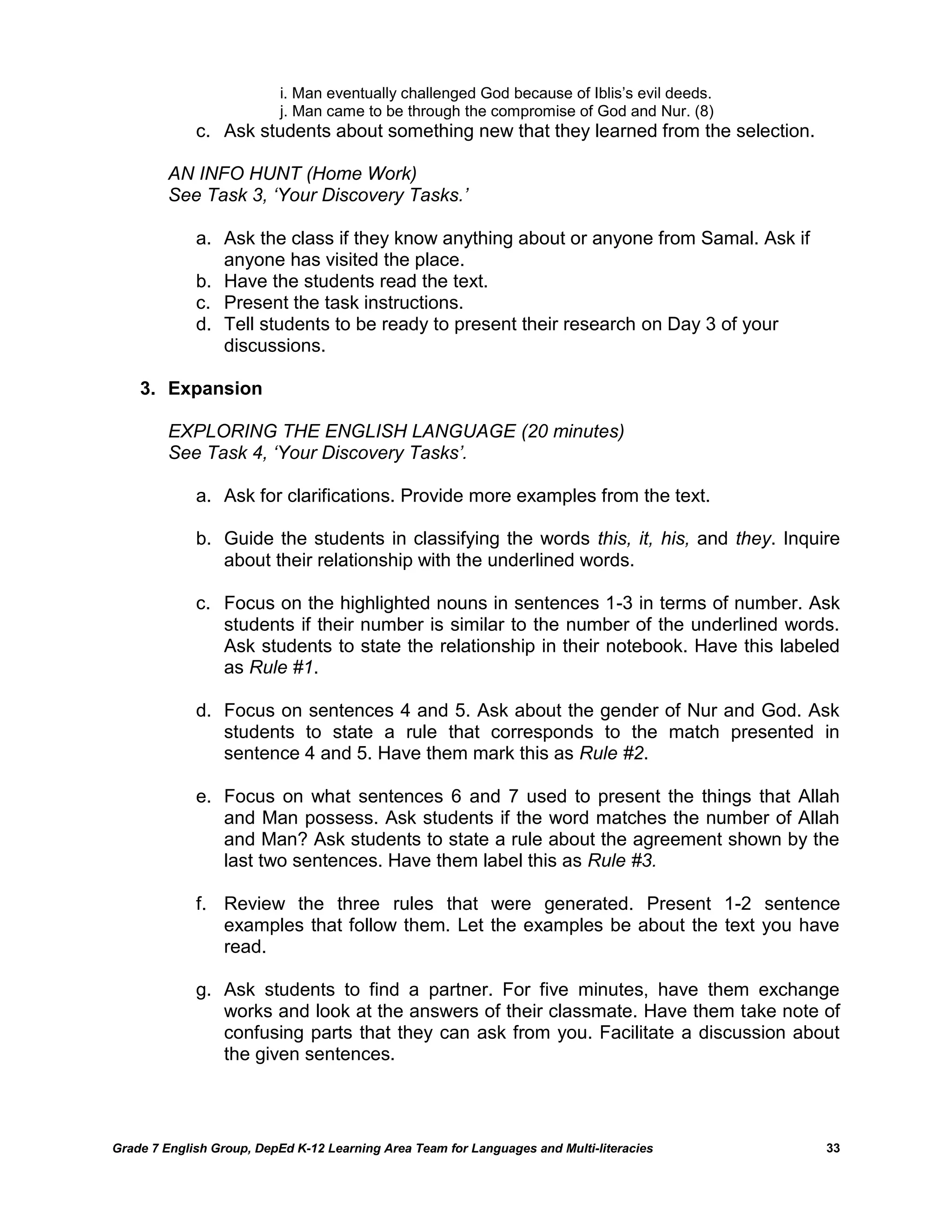 English gr.-7-teacher-s-guide--q1-2- | PDF