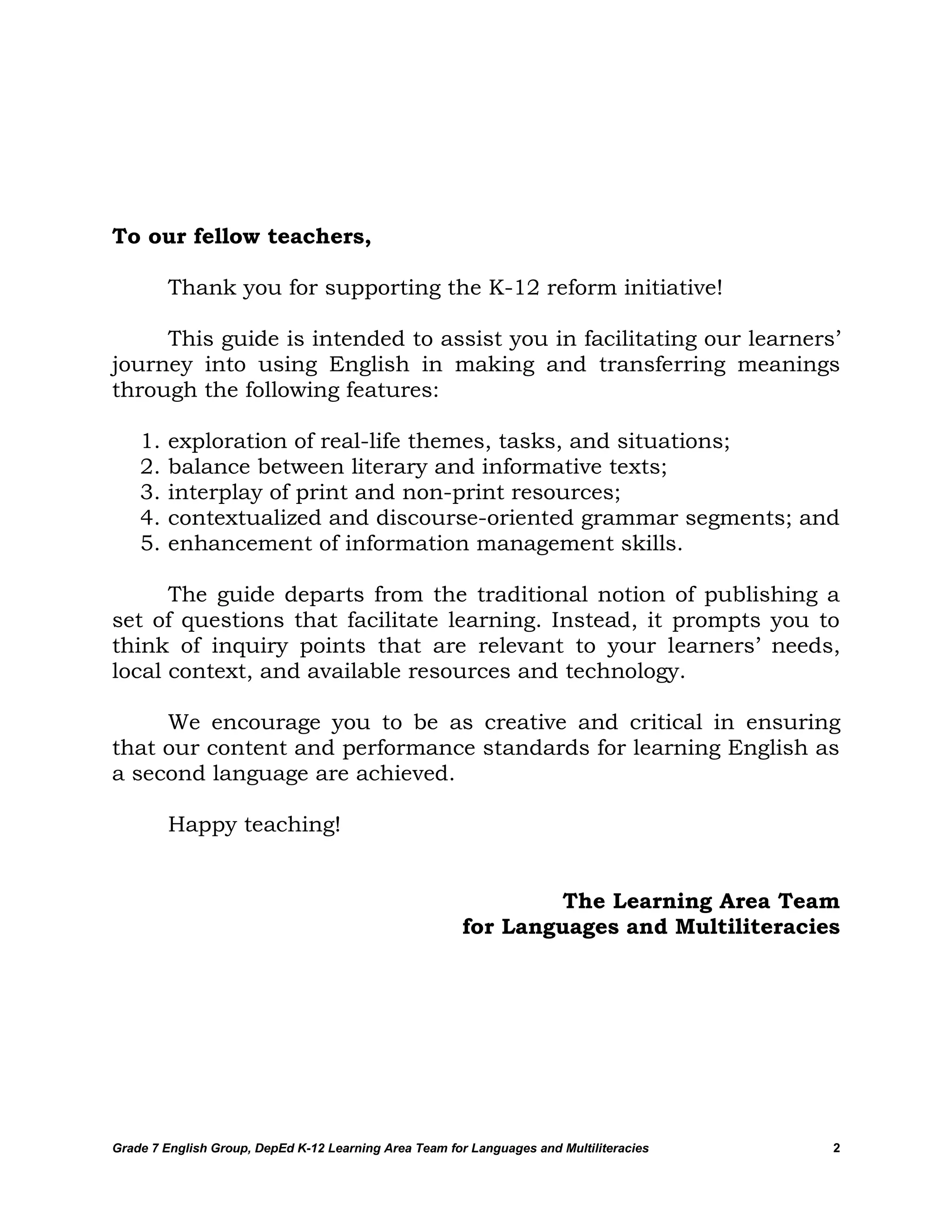 English gr.-7-teacher-s-guide--q1-2- | PDF