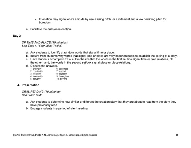 English gr.-7-teacher-s-guide--q1-2- | PDF