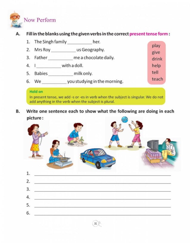 English grammar-2 CLASS - SECOND | PDF