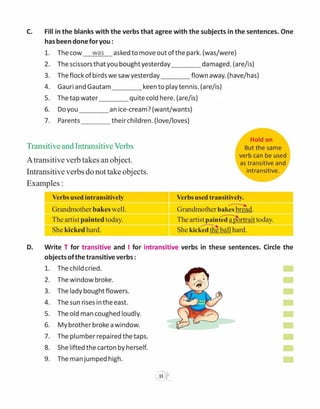 English grammar-4 CLASS - FOURTH | PDF