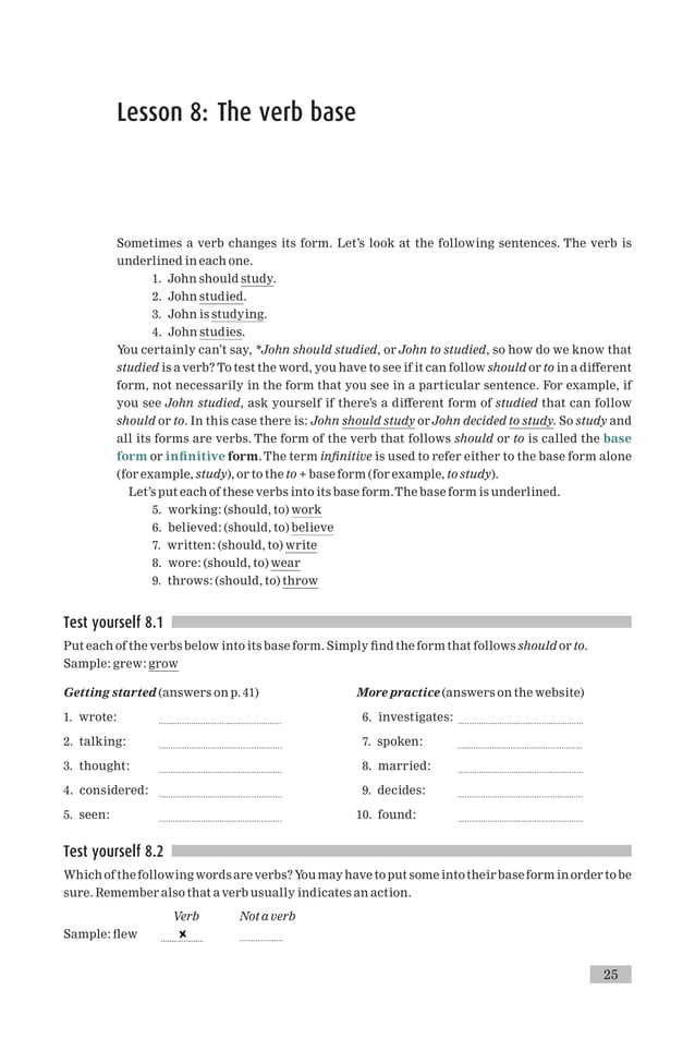 English grammar-understanding-basics | PDF | Homework and Study | Education