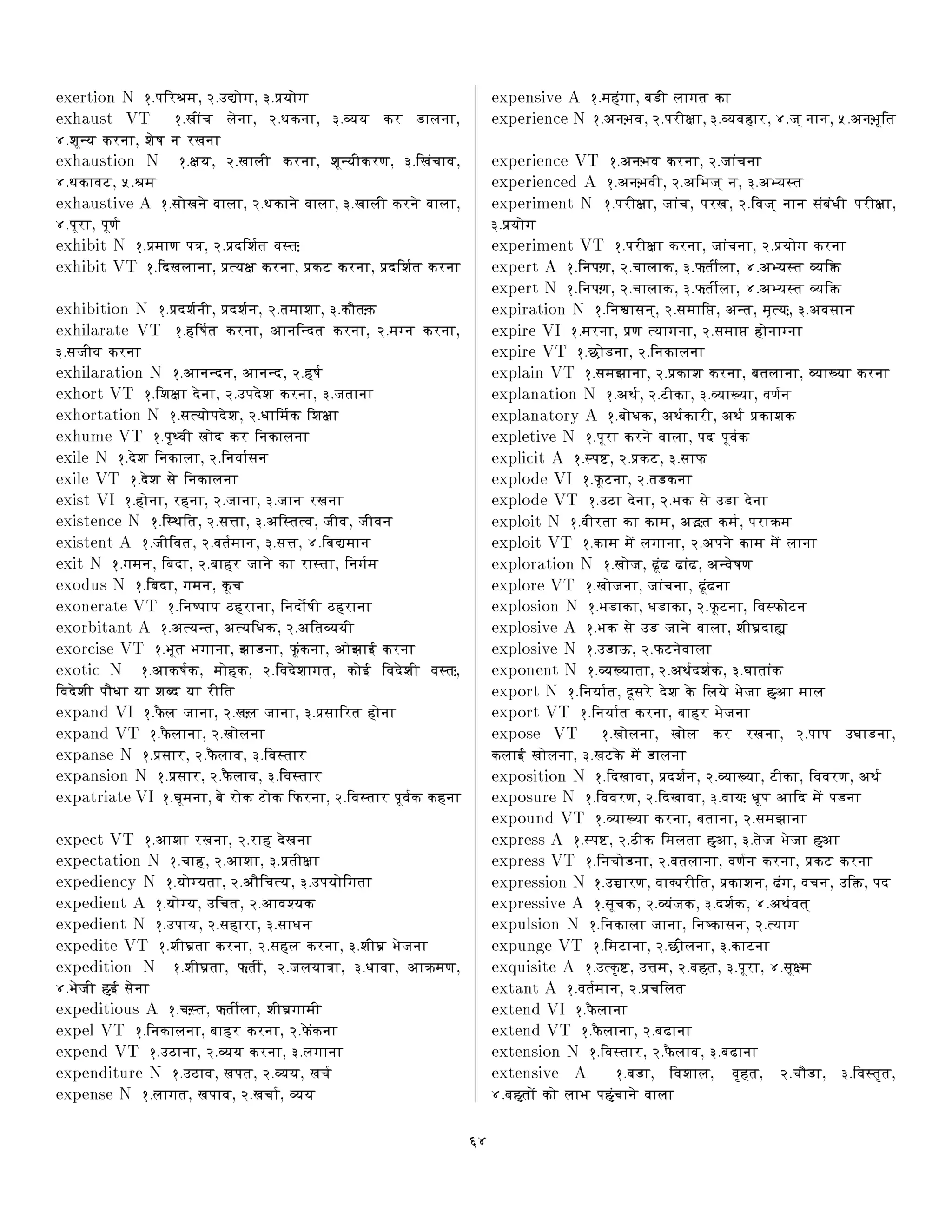 English hindi dictionary | PDF