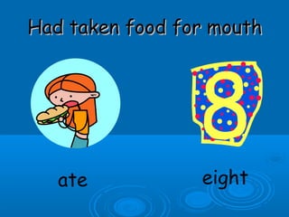 English homophones | PPT