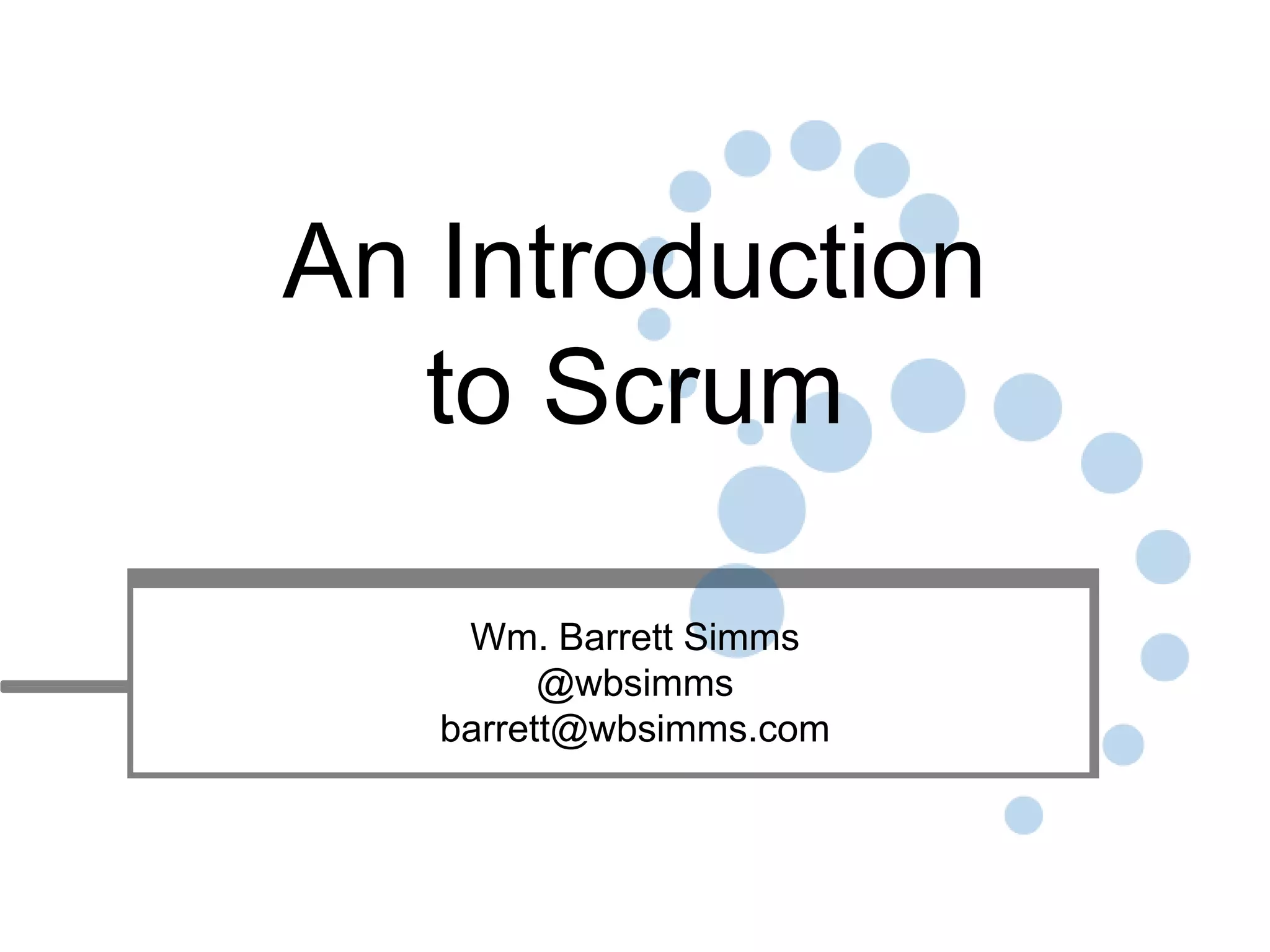 Introduction to scrum | PPT