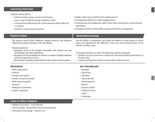 English-Language grade 7-9 curriculum APSE 1 | PDF