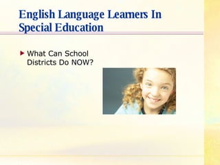 English Language Learners And Special Education | PPT