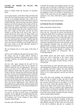 English - Letters of Herod and Pilate.pdf | Christianity | Religion ...