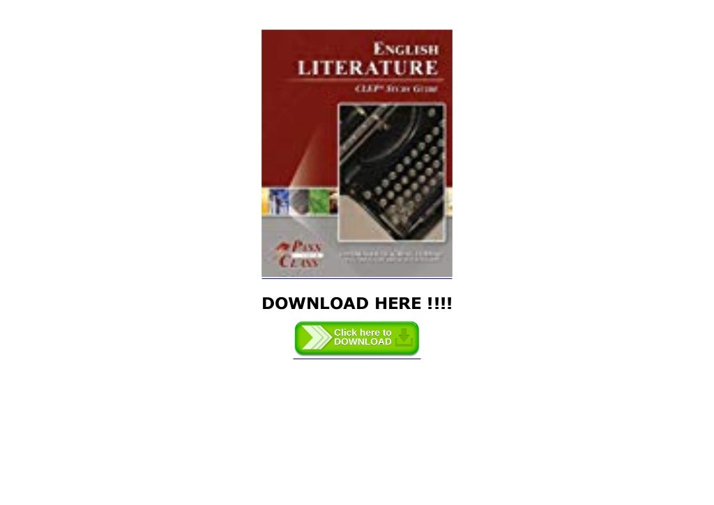 English Literature CLEP Test Study Guide TOP RATED 5 english-literature-clep-test-study-guide-top-rated-5