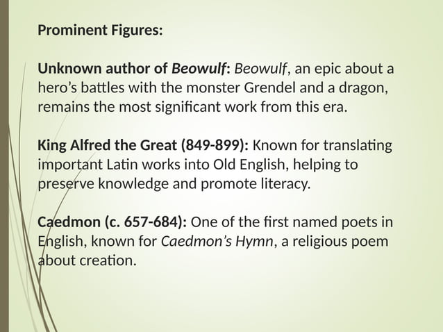 English-Literature Beowulf 111111111.ppt