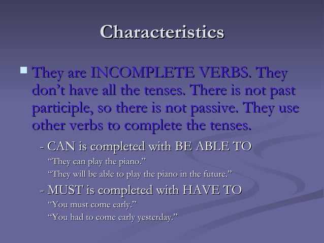 English -modal_verbs | PPT