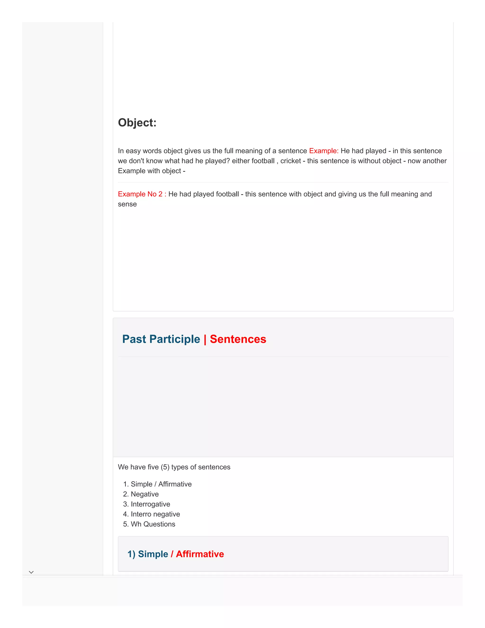 Past-participle | PDF