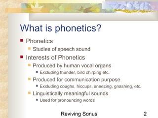 English Phonetic | PPT