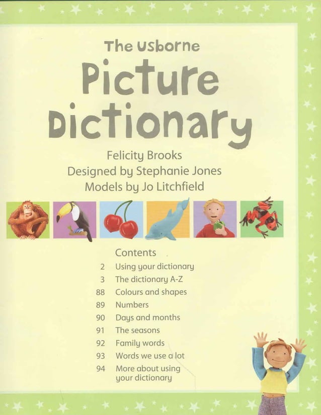 English picture dictionary from A to Z free to download in PDF | PDF ...