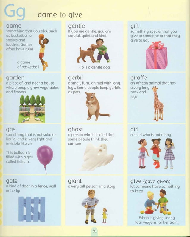 English picture dictionary from A to Z free to download in PDF | PDF ...