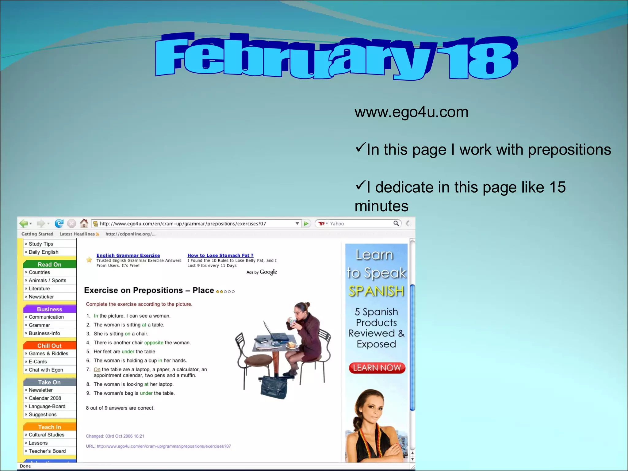 English Portfolio Presentation | PPT