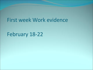 English Portfolio Presentation | PPT