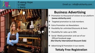 Rul Charity International Business Presentation | PPTX