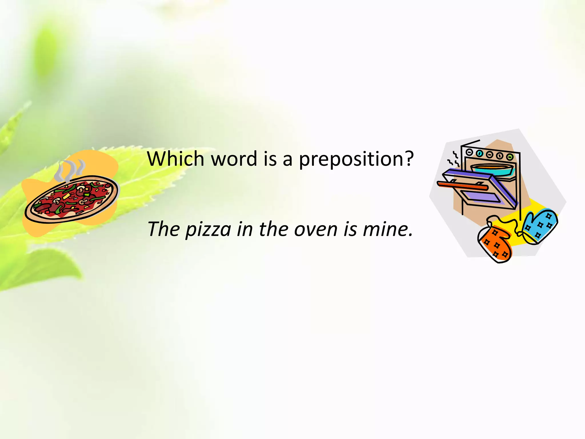 prepositions | PPTX