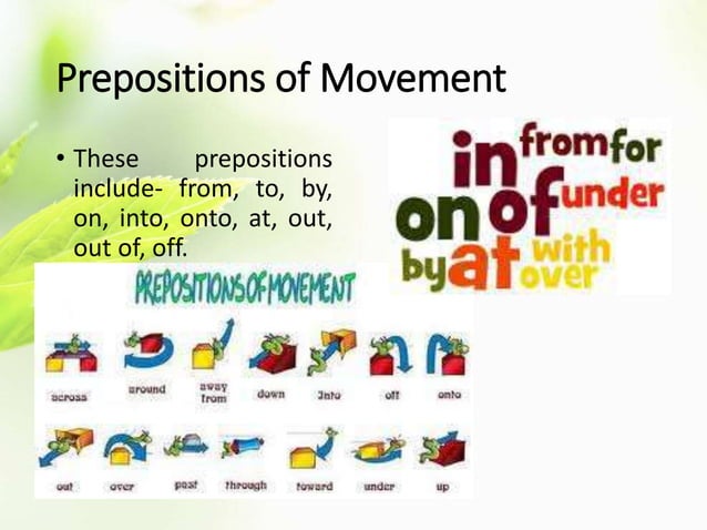 prepositions | PPTX