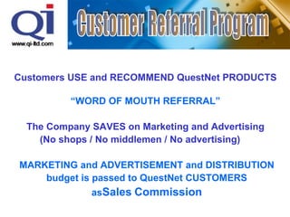 QuestNet Business Presentation | PPT