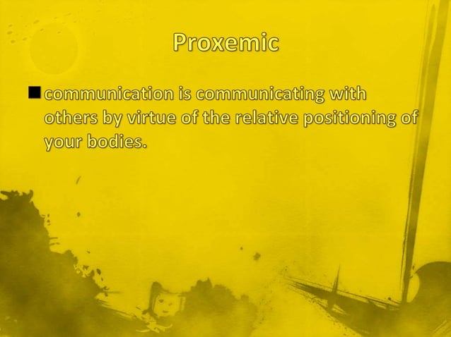 E N G L I S H Presentation Types Of Nonverbal Communication Ppt