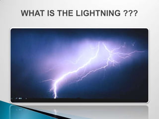 presentation of lightning | PPTX