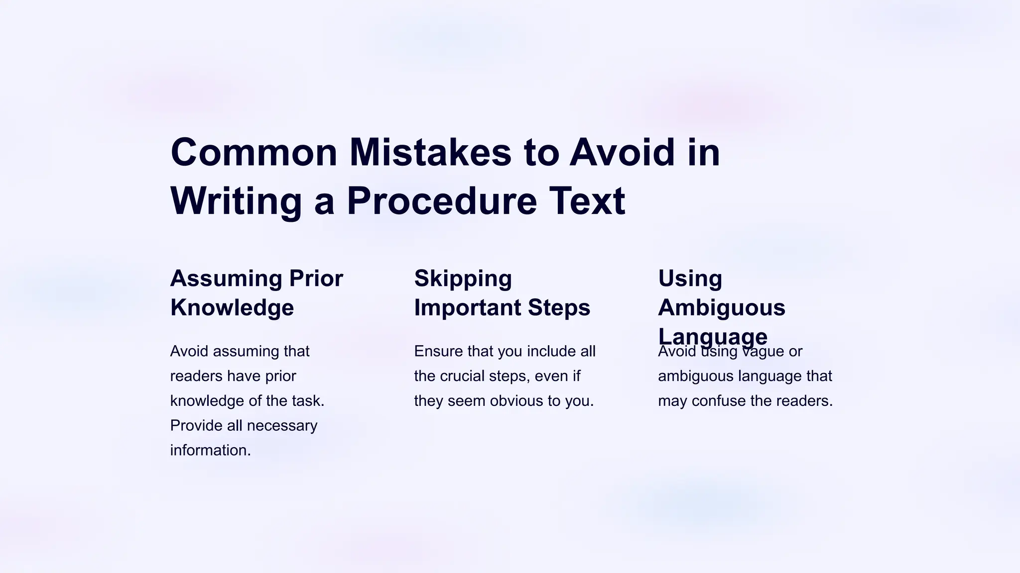 English Procedure Text for tenth grade student.pptx