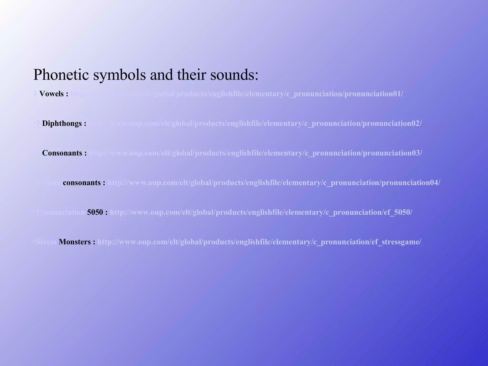 English Pronunciation | PPT