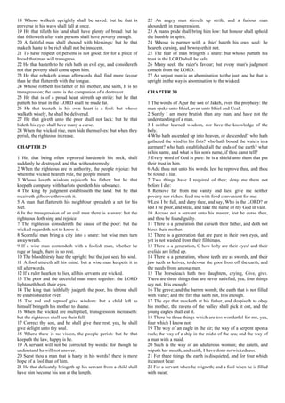 English - Proverbs of King Solomon, Son of David | PDF