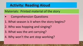 English READING Catch Up Friday Power poin t | PPTX