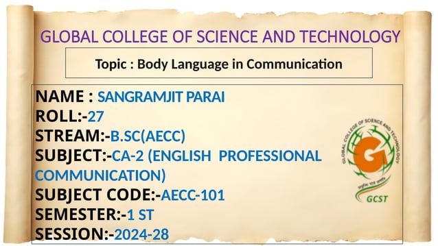 English-SANGRAMJIT PARAI(27) (AECC101) (CA-2).pptx