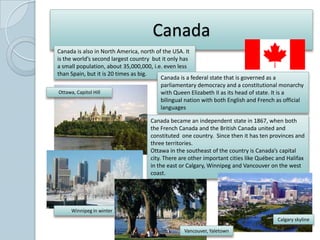 English speaking countries.1 | PPTX