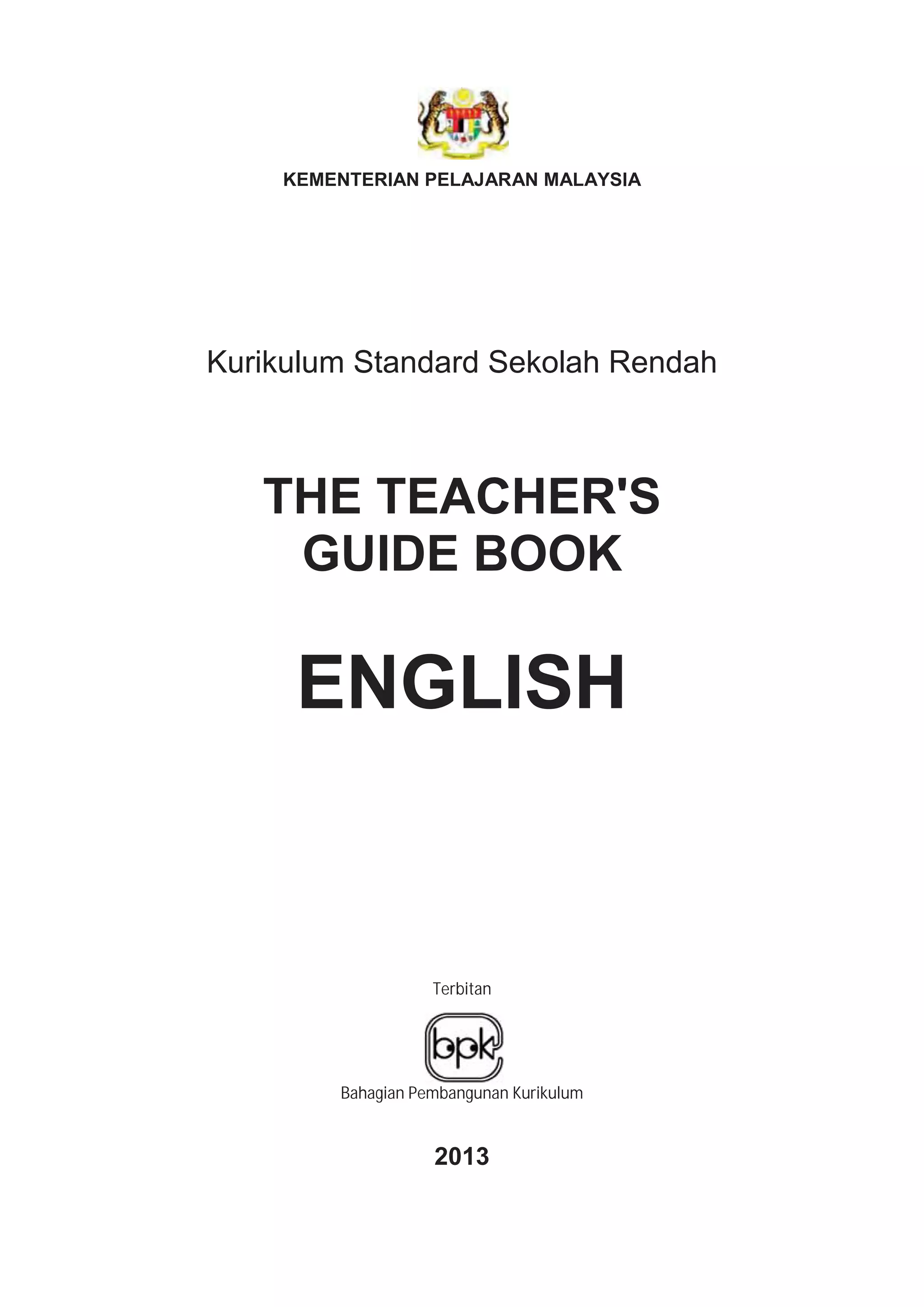 English teachers-guide-book-year-4 | PDF