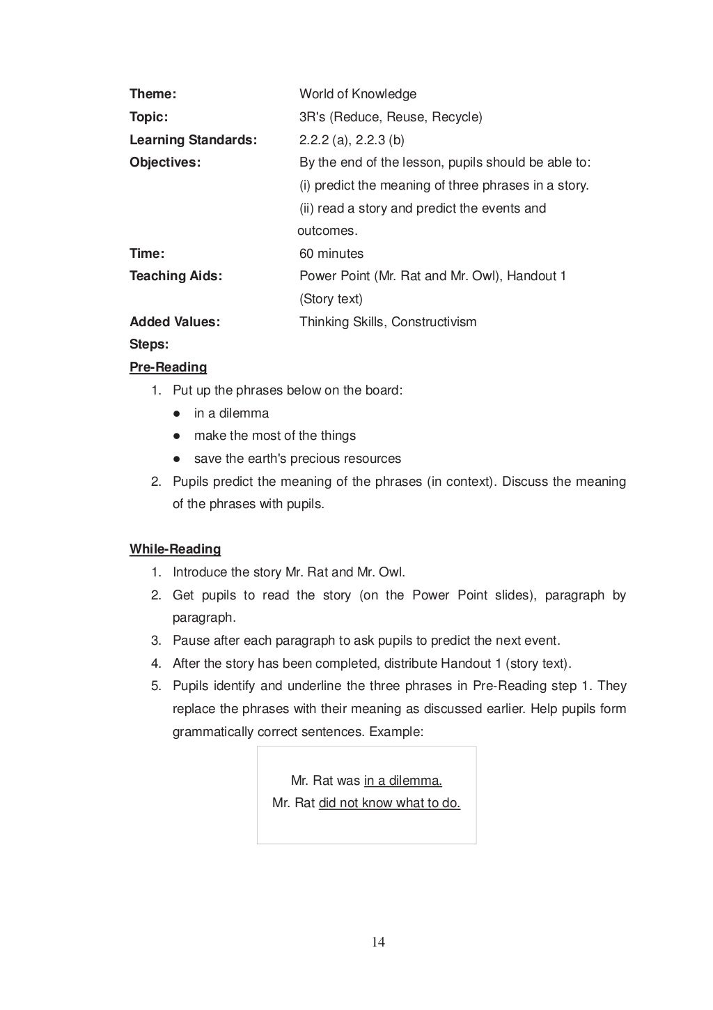 English Teachers guide book year 4 English Teachers guide book year 4