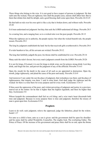 English - The Art of Ruling (Political Governance) - The United States ...