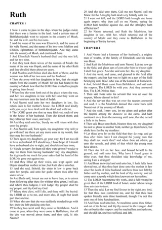 English - The Book of Ruth - King James Bible.pdf
