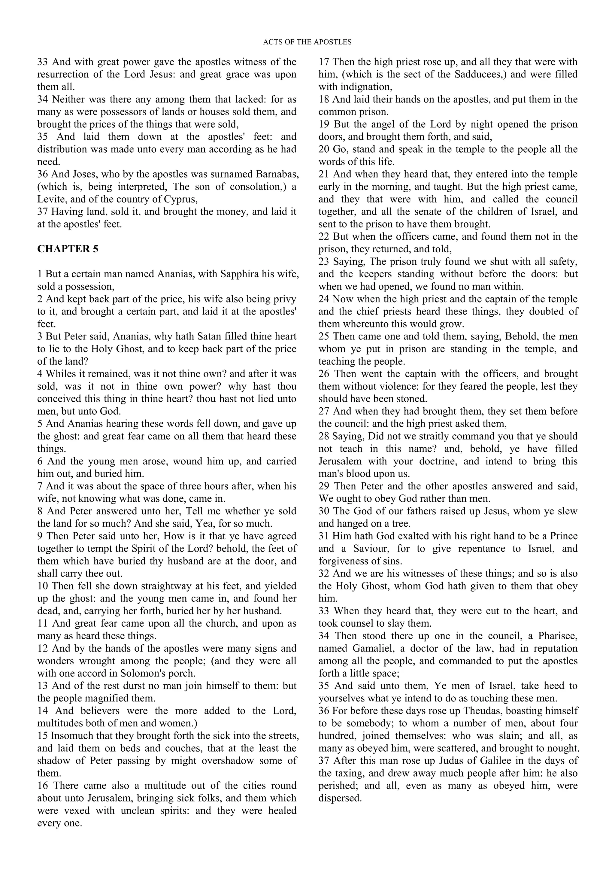 English - The Book of the Acts of the Apostles.pdf | Free Download