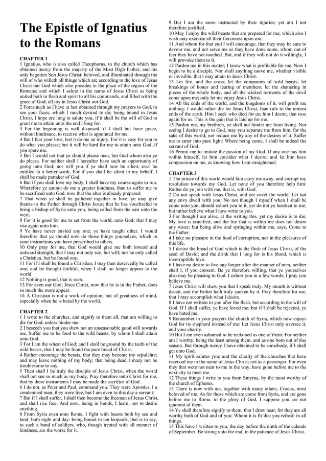 English - The Epistle of Ignatius to the Romans.pdf