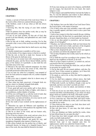 English - The Epistle of James - King James Bible.pdf | Free Download