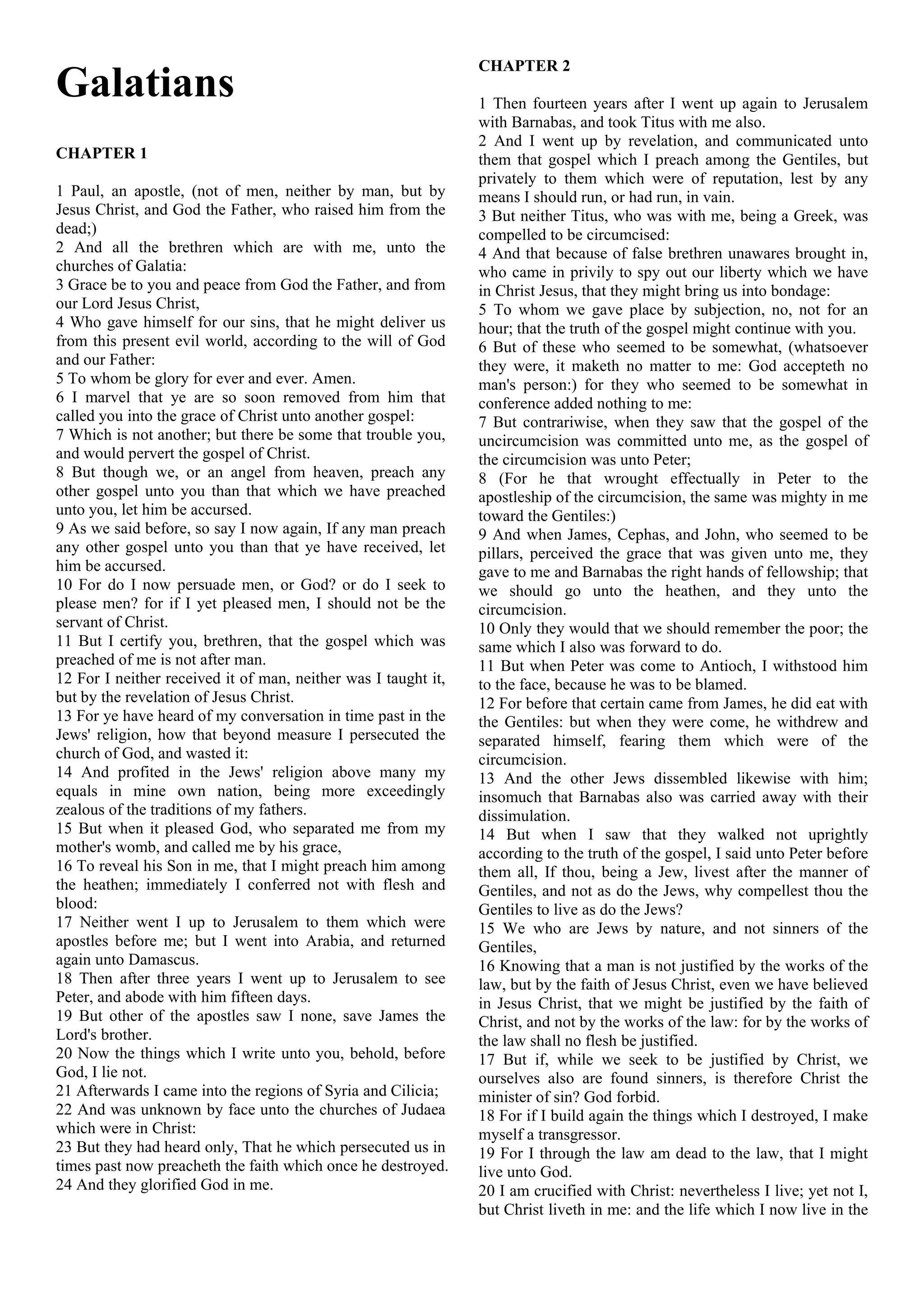 English - The Epistle to the Galatians.pdf