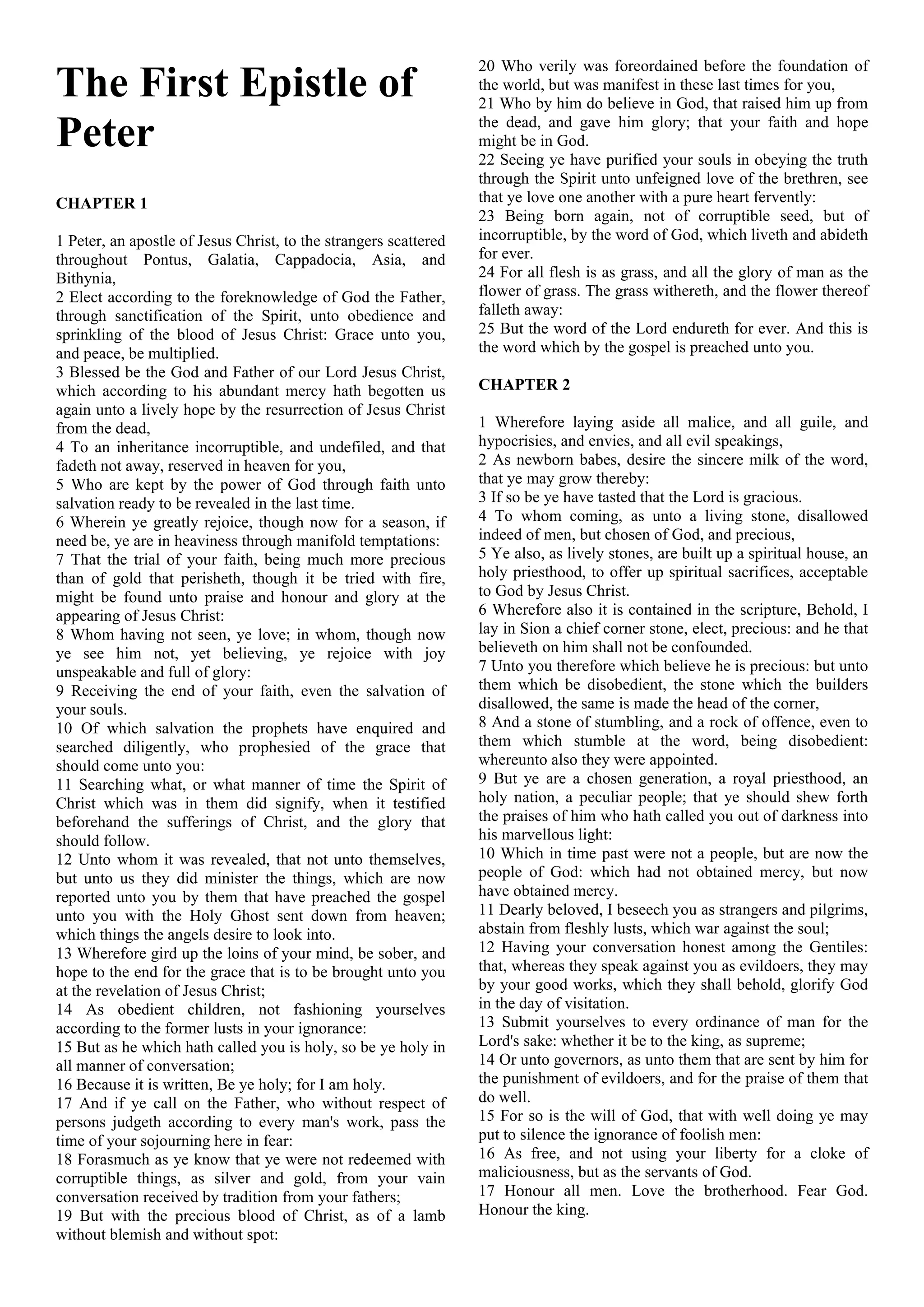 English - The First Epistle of Peter.pdf