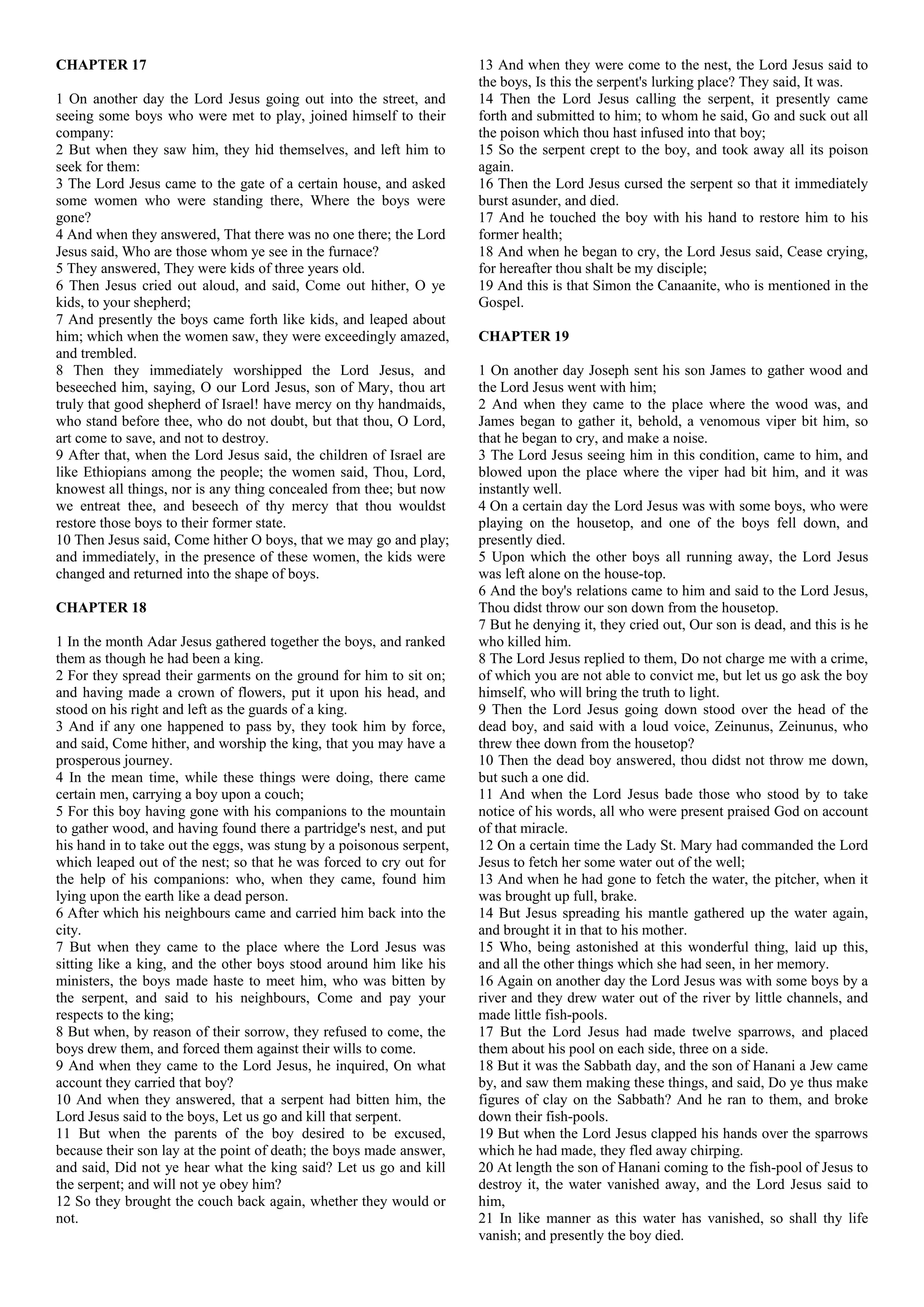 English - The First Gospel of the Infancy of Jesus Christ.pdf
