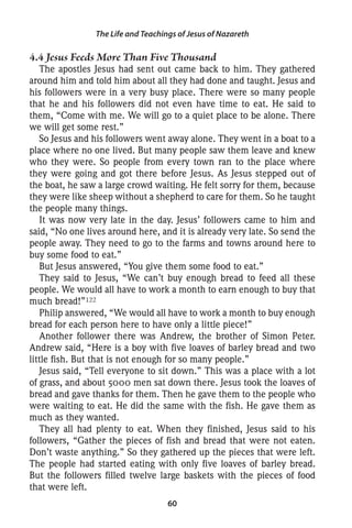 English the life and teachings of jesus of nazareth | PDF