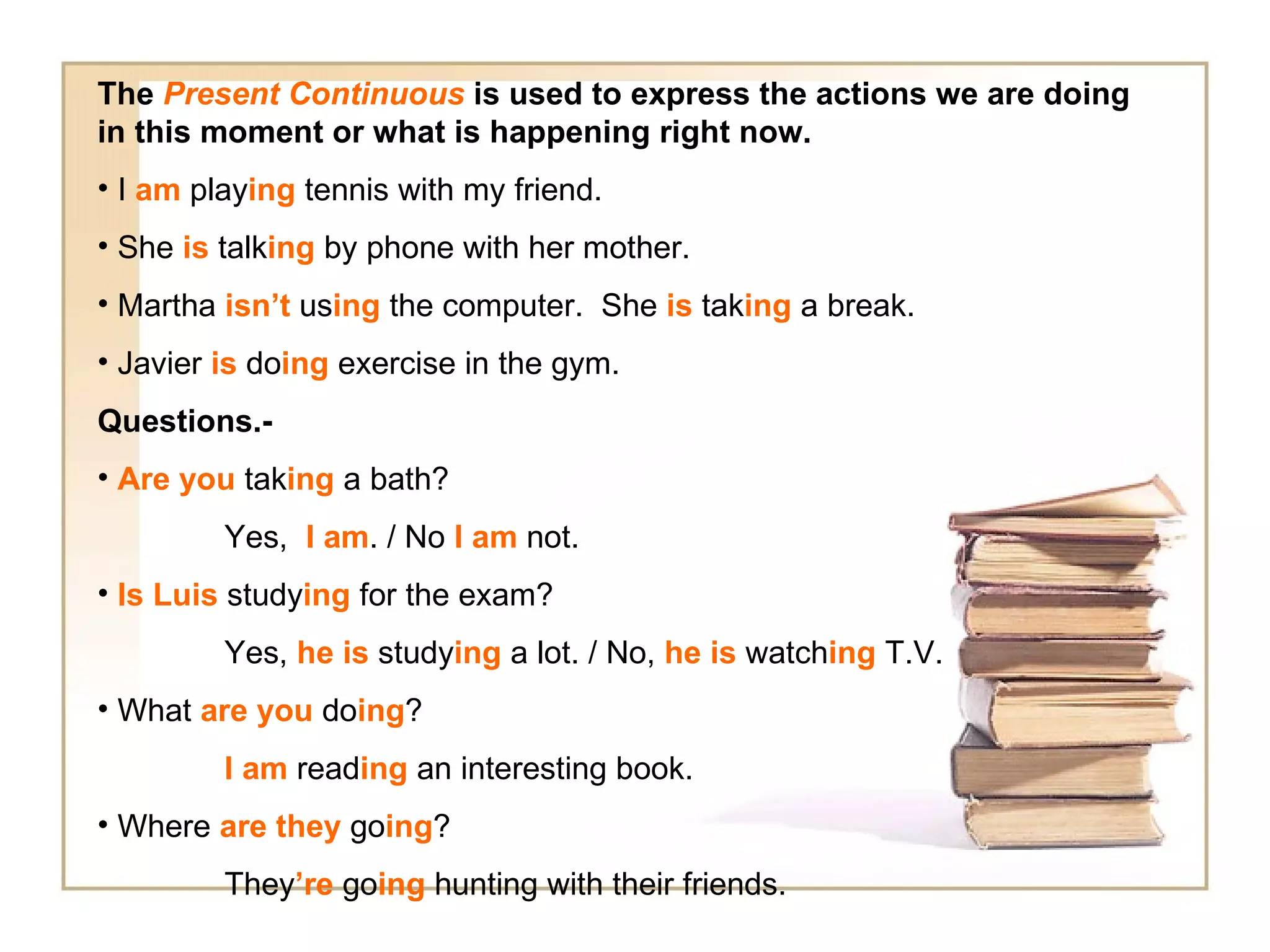 English -the_present_simple_and_continuous | PPT