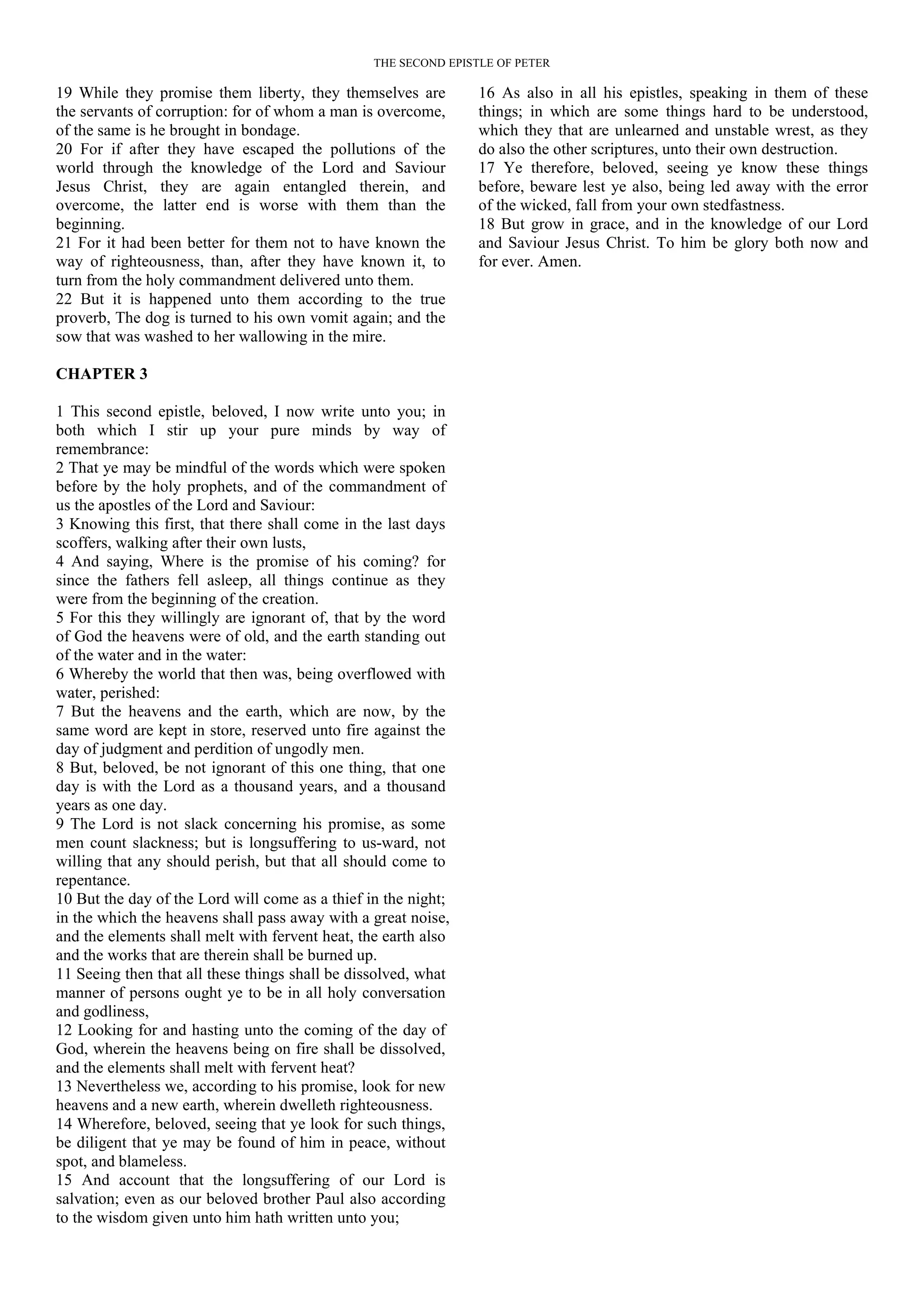 English - The Second Epistle of Peter.pdf