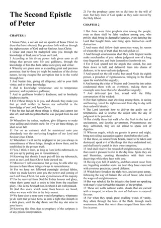 English - The Second Epistle of Peter.pdf